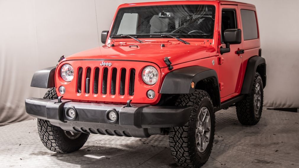Jeep Wrangler 2016 4WD Rubicon 2 TOITS PNEUS NEUFS HITCH usagée et d ...