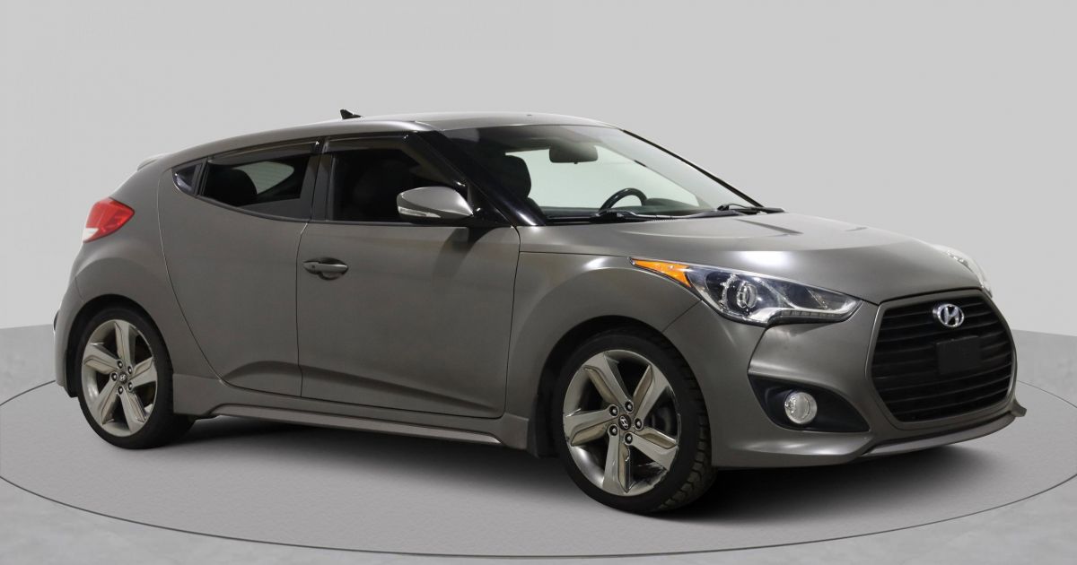 Hyundai Veloster 2015 Turbo w/Matte Grey usagée et d’occasion à vendre ...
