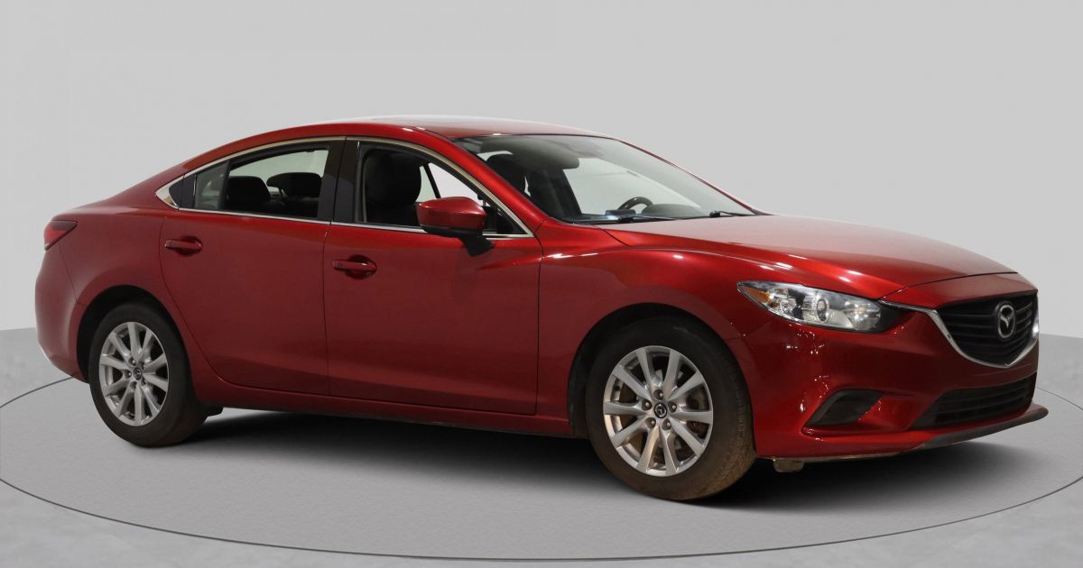 Mazda 6 2017 GS AUTO A/C GR ELECT MAGS CUIR TOIT CAMERA BLUETOO usagée ...