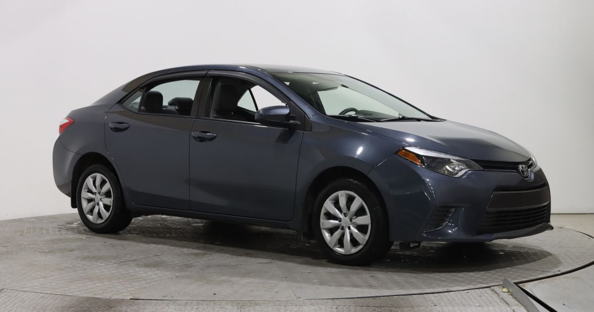 Toyota Corolla 2016 LE AUTO A/C GR ELECT CAMERA BLUETOOTH usagée et d ...