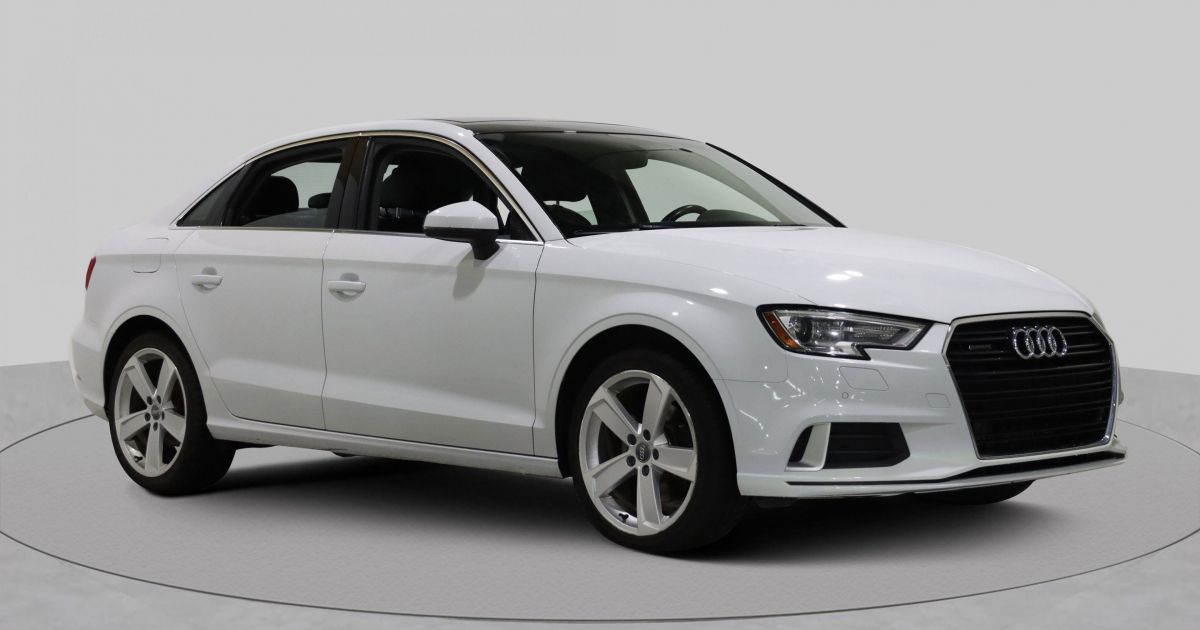 Audi A3 2018 Progressiv AWD AUTO A/C GR ELECT MAGS CUIR TOIT CA usagée ...