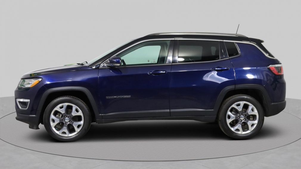 Jeep Compass 2018 LIMITED AUTO A/C CUIR GR ELECT MAGS CAM RECUL BLUE ...