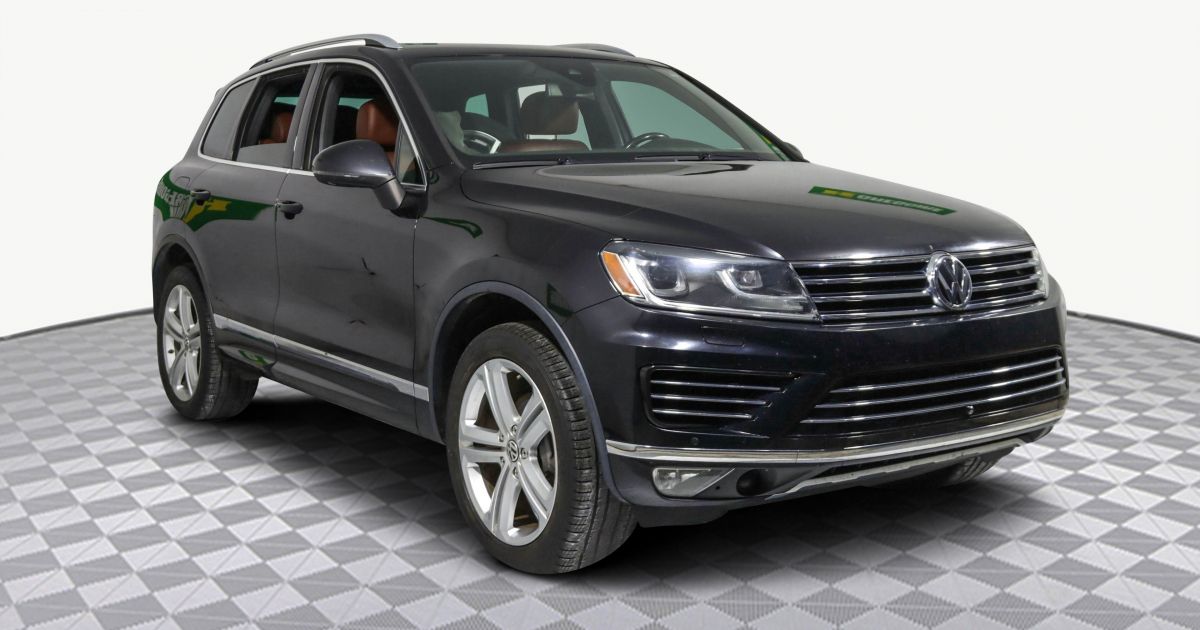 Volkswagen Touareg 2016 HIGHLINE AUTO A/C CUIR TOIT MAGS CAM RECUL ...