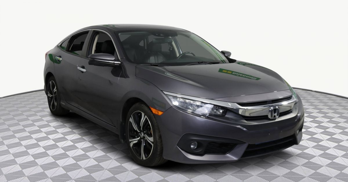 Honda Civic 2017 TOURING AUTO A/C CUIR NAV MAGS CAM RECUL BLUETOOTH ...