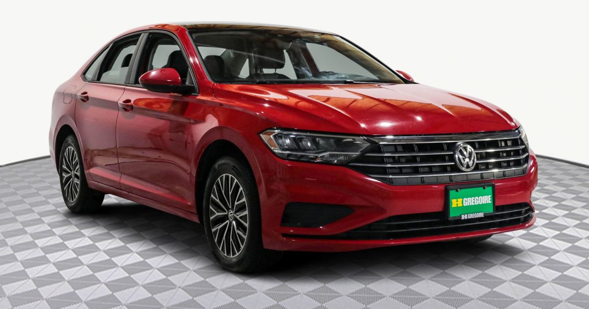 Volkswagen Jetta 2021 HIGHLINE AUTO AC CUIR TOIT MAGS CAM RECULE BLUE ...