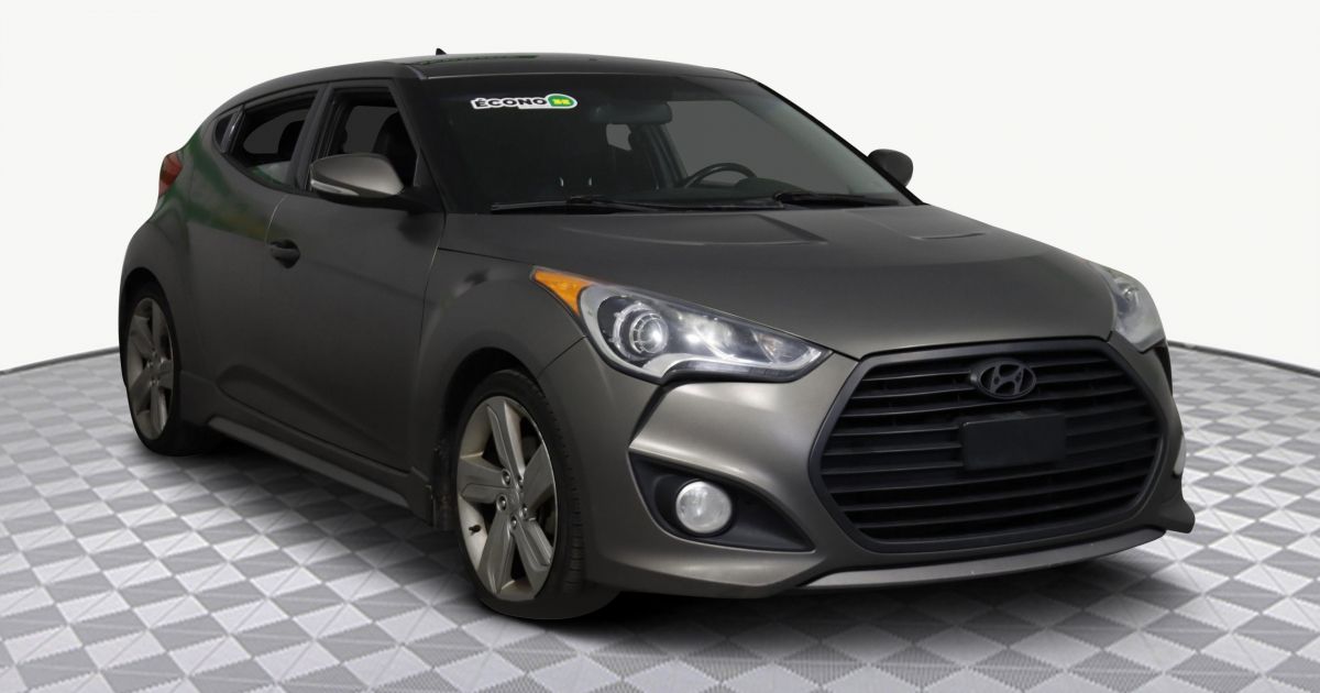 Hyundai Veloster 2014 Turbo w/Matte Grey usagée et d’occasion à vendre ...