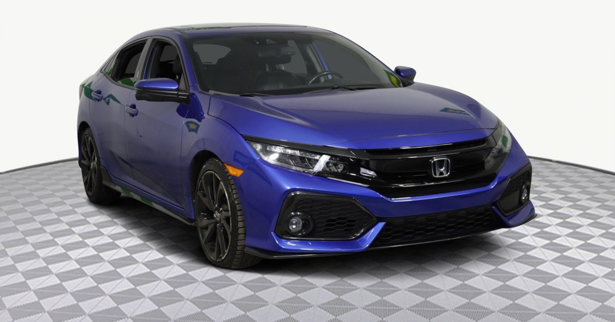 Honda Civic 2017 SPORT TOURING MAGS CUIR TOIT AC GR.ELECT usagée et d ...