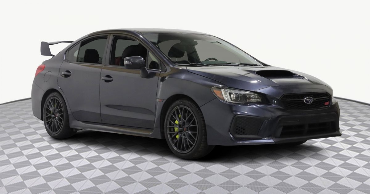 Subaru WRX 2019 STI AWD MANUEL AC GR ELECT 2.5 TURBO usagée et d ...