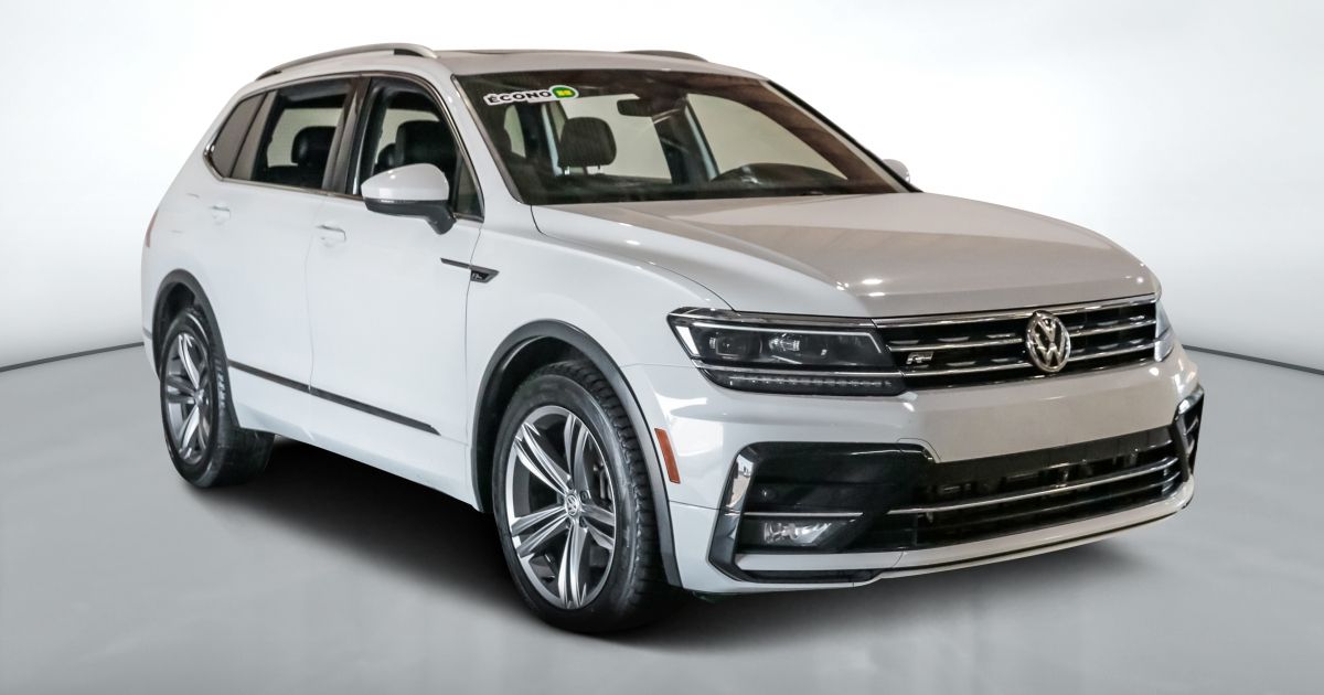 Volkswagen Tiguan 2018 Highline R LINE AWD MAGS CUIR TOIT PANO usagée ...