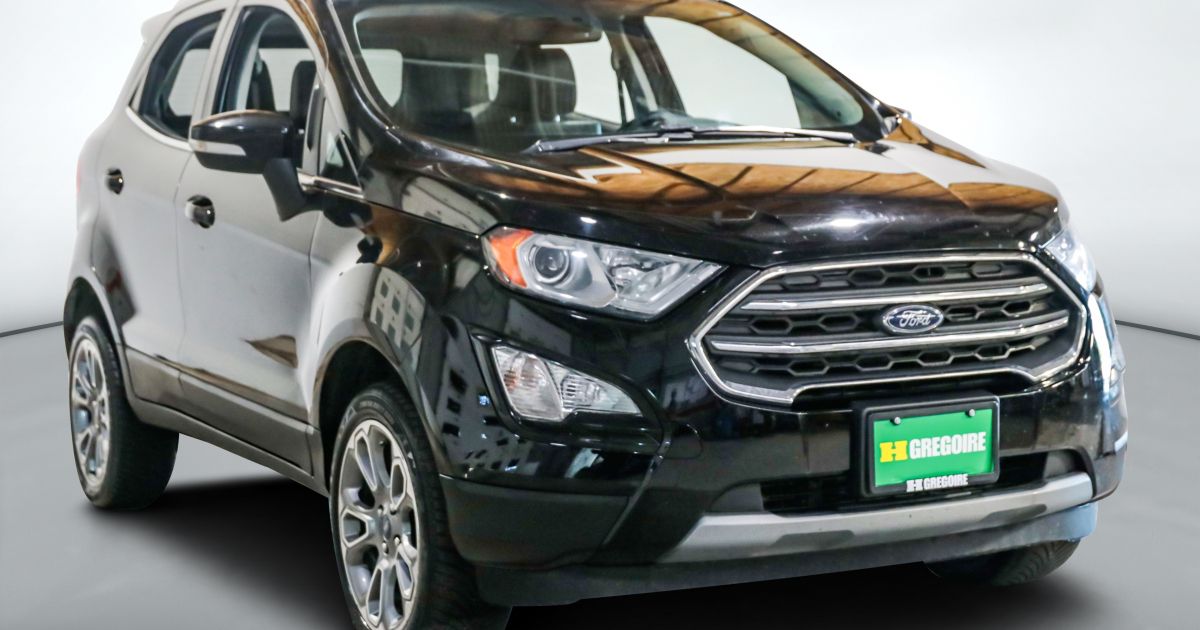 Ford EcoSport 2019 Titanium AWD AUTO AC CUIR NAV TOIT MAGS CAM RECULE ...