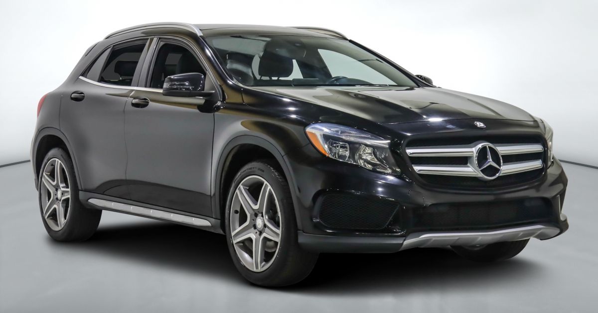 Mercedes Benz GLA 2017 GLA 250 AUTO A/C CUIR NAVY TOIT MAGS CAM ...