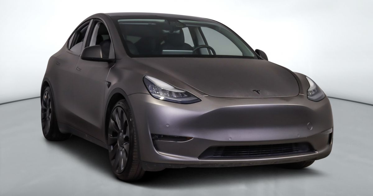 Tesla Model Y 2020 PERFORMANCE CUIR TOIT MAGS 21 PO usagée et d ...