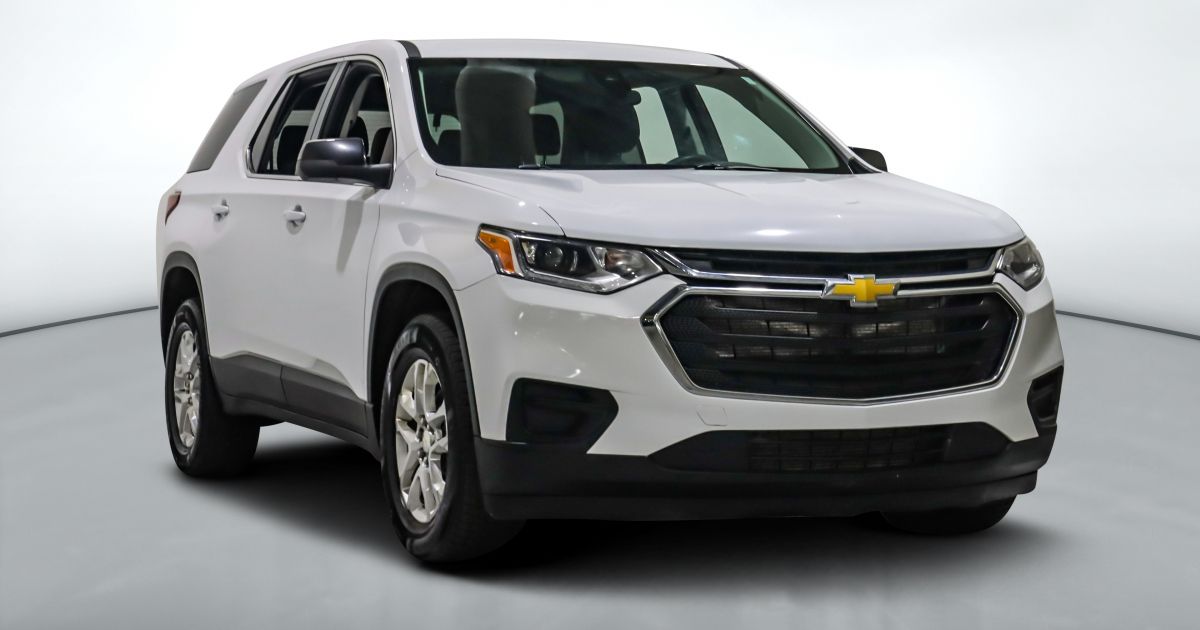 Used 2021 Chevrolet Traverse LS AWD AUTO AC GR ELECT MAGS CAM RECUL ...
