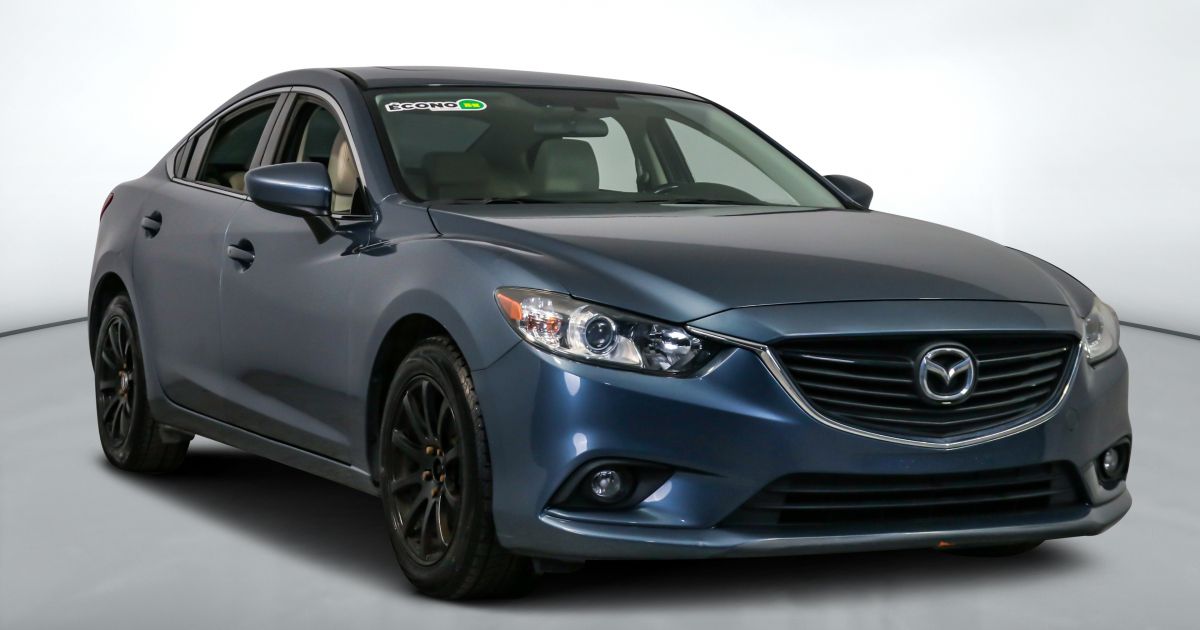 Mazda 6 2014 GS AUTO A/C CUIR TOIT GR ELECT MAGS CAM RECUL usagée et d ...