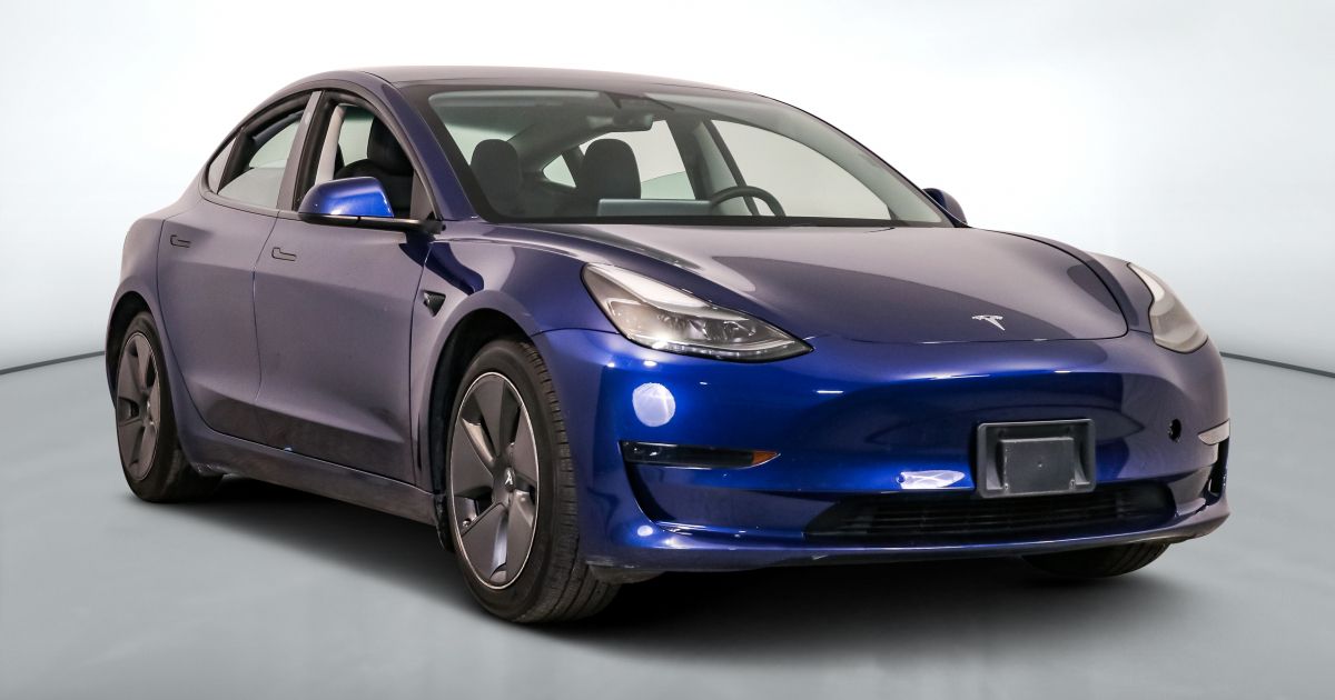 Used 2021 Tesla Model 3 Standard Range Plus AUTO A/C CUIR TOIT MAGS CAM ...