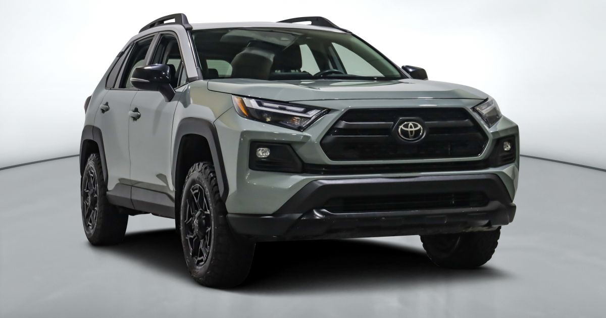 Used 2022 Toyota Rav 4 TRAIL AWD AUTO AC CUIR TOIT GR ELECT MAGS CAM ...