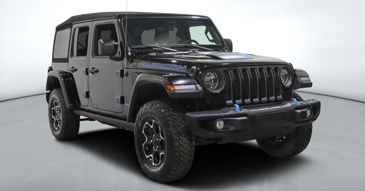 Jeep Wrangler 2022 UNLIMITED RUBICON AWD AUTO AC CUIR TOIT GR ELECT ...