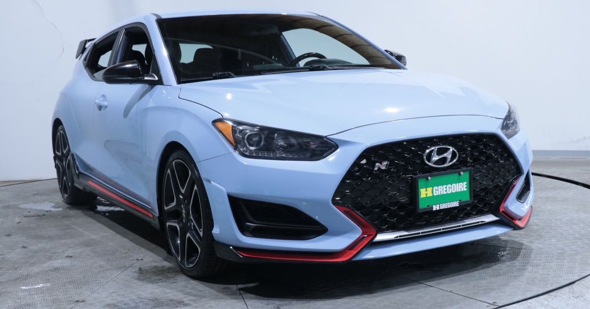 Used 2020 Hyundai Veloster Manual AC GR ELEC MAGS CAM RECUL BLUETOOTH ...