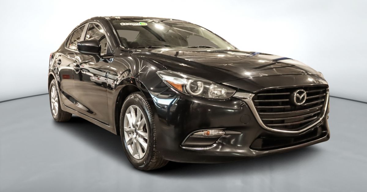 Mazda 3 2018 SE AUTO A/C GR ELECT CUIR MAGS CAMERA BLUETOOTH usagée et ...