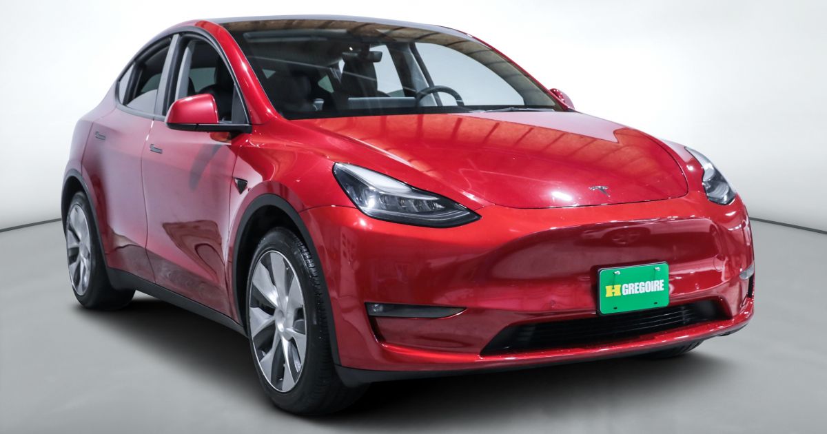 Tesla Model Y 2021 Standard Range AUTO AC CUIR NAV GR ELECT MAGS CAME ...