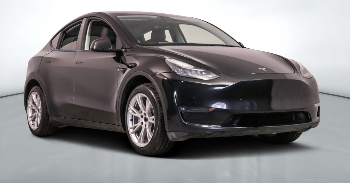 Tesla Model Y 2021 Standard Range AUTO A/C CUIR TOIT NAV MAGS CAM REC ...