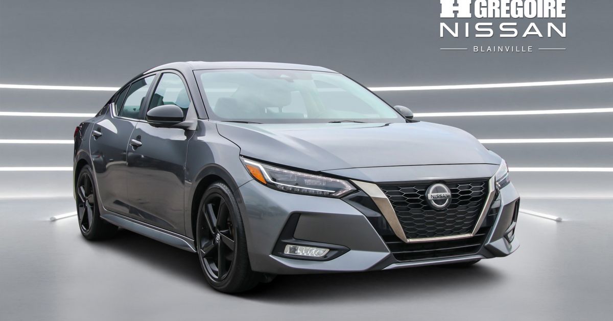 Nissan Sentra 2021 SR AUTO A/C GR ELECT MAGS CAM BLUETOOTH usagée et d ...