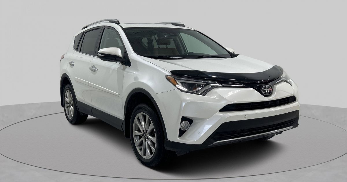 Toyota Rav 4 2018 Limited * AWD * Cuir * Toit * GPS * Mag * usagée et d ...