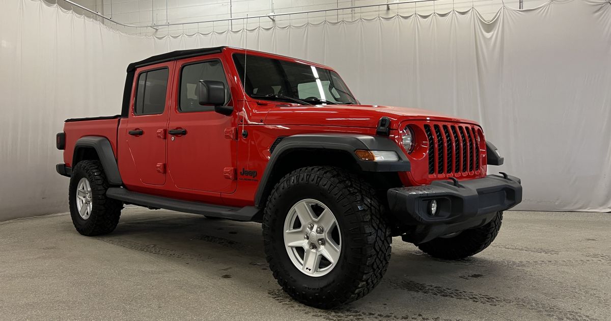Jeep Gladiator 2020 Sport S usagée et d’occasion à vendre chez HGregoire