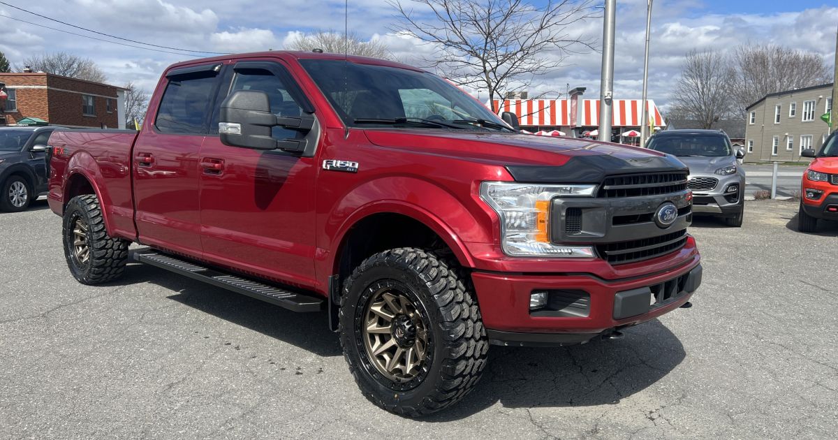 Ford F150 2018 XLT, 4x4 Crew cab, 5.0L usagée et d’occasion à vendre ...