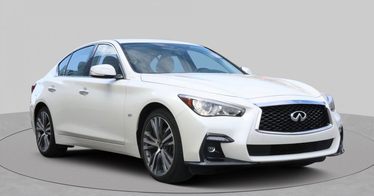 Infiniti Q50 2020 Signature Edition CUIR TOIT NAVI MAGS 19 POUCES ...