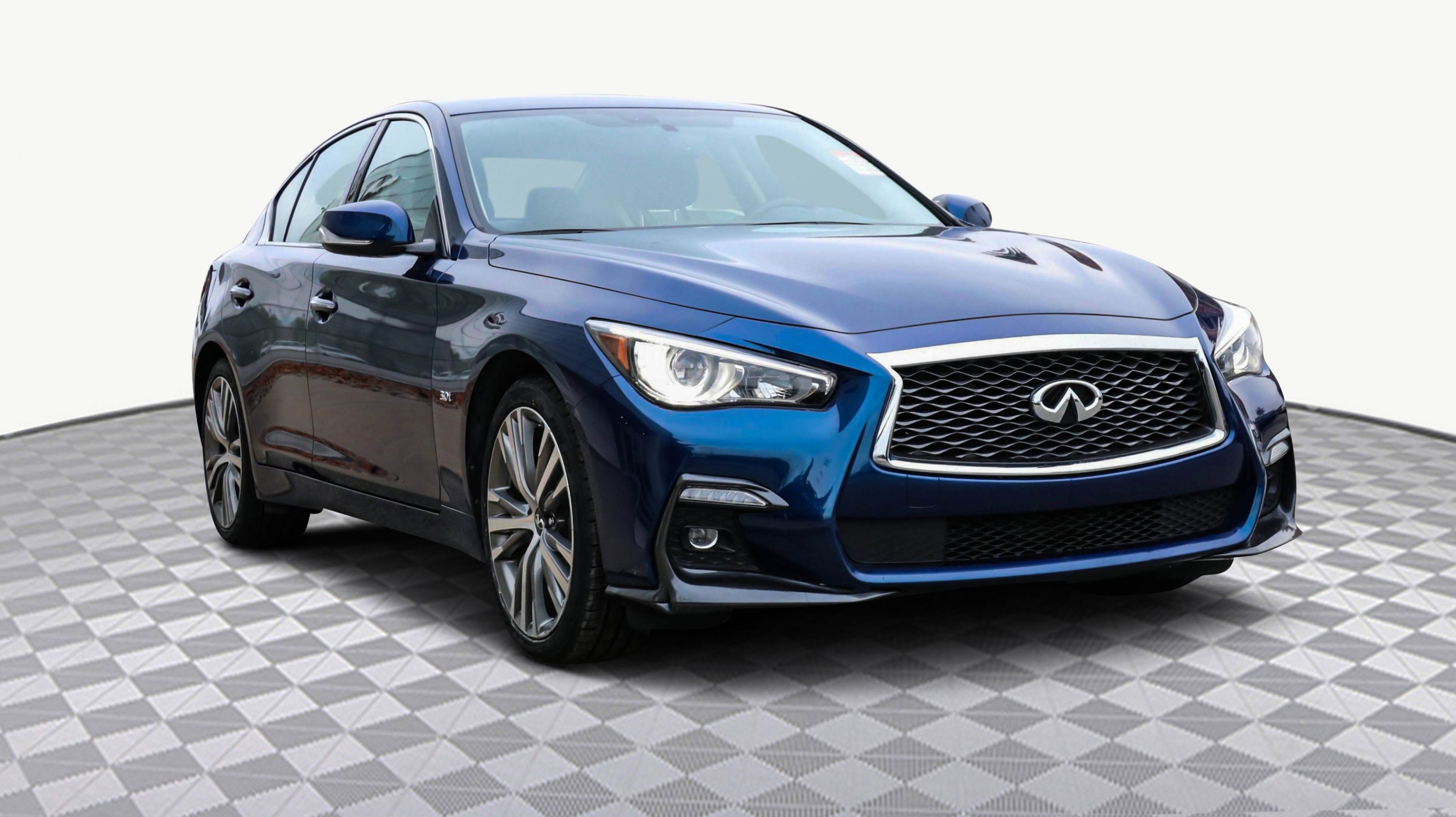 Infiniti Q50 2019 3.0t Signature Edition CUIR TOIT NAVI MAGS 19" usagée ...
