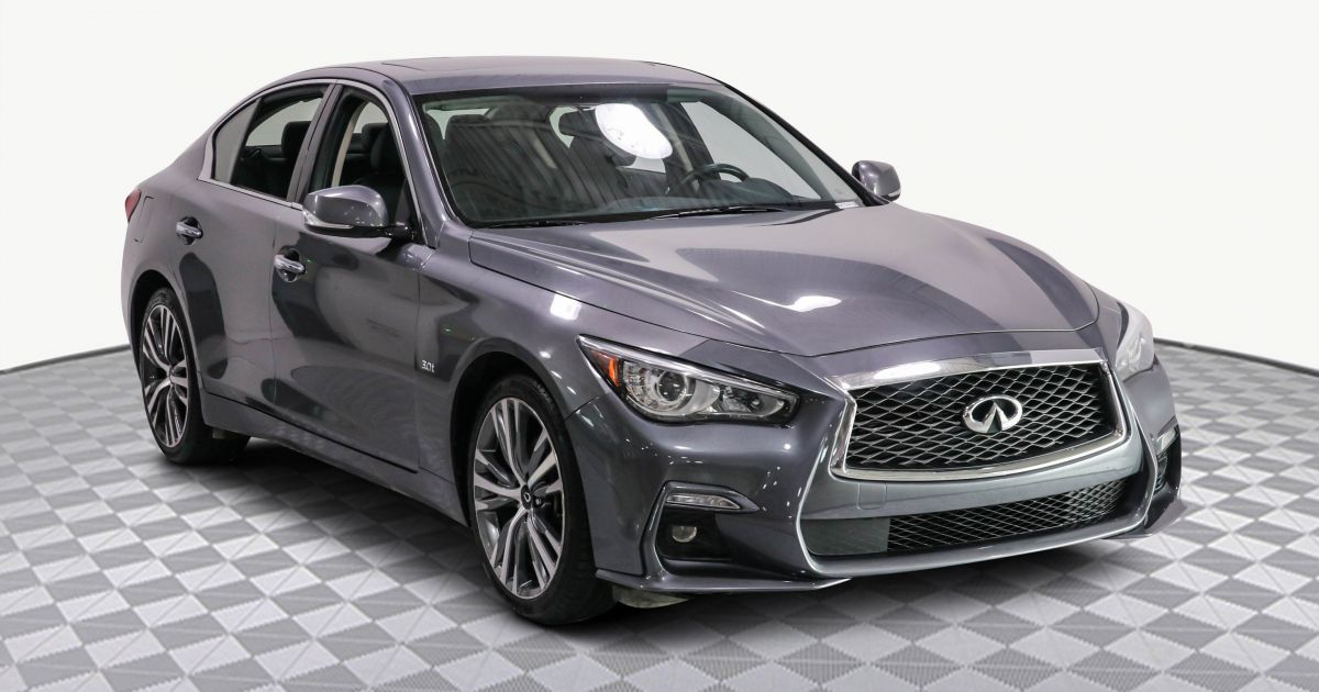 Used 2020 Infiniti Q50 SIGNATURE EDITION CUIR TOIT MAGS CAM RECUL for ...