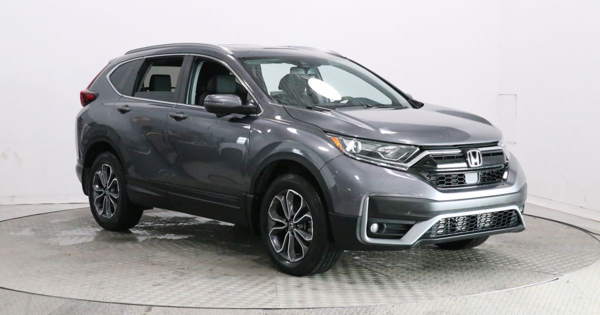 Honda CRV 2020 EX-L AUTO A/C CUIR TOIT MAGS CAM RECUL BLUETOOTH usagée ...