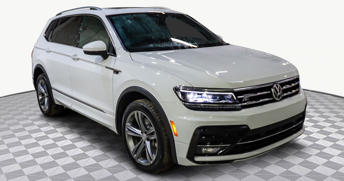 Volkswagen Tiguan 2021 Highline R-LINE CUIR TOIT CAMERA CARPLAY usagée ...