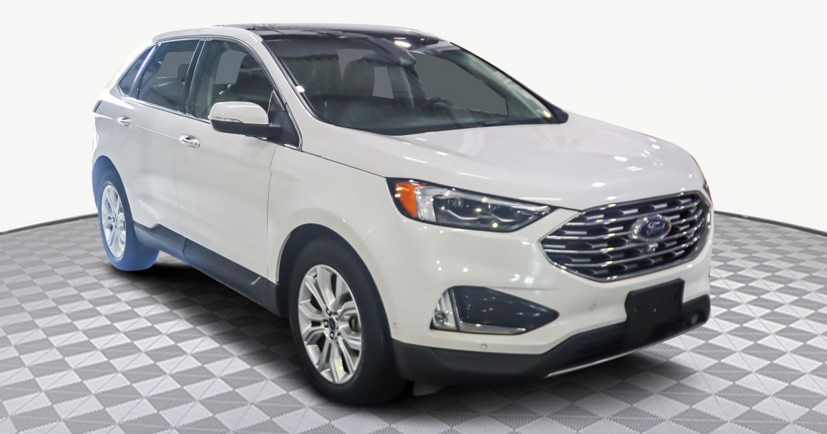 Ford EDGE 2020 Titanium *AUCUN ACCIDENT* AWD CUIR MAGS CAM NAV usagée ...