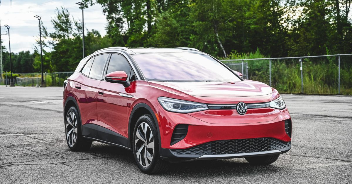 Volkswagen ID.4 2021 PRO ID4 AWD CUIR TOIT PANO THERMOPOMPE usagée et d’occasion à vendre chez ...