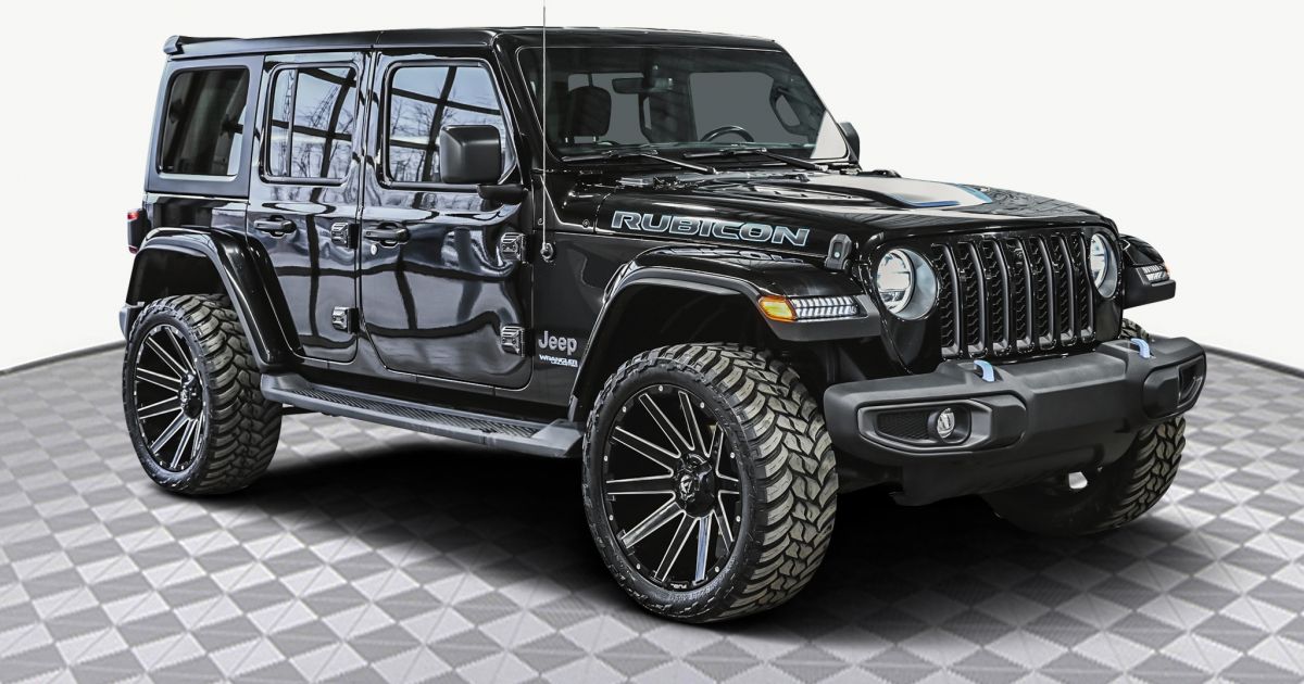 Jeep Wrangler 2022 4XE Unlimited Rubicon 4x4 ROUES 22 POUCES ÉTÉ + RO ...