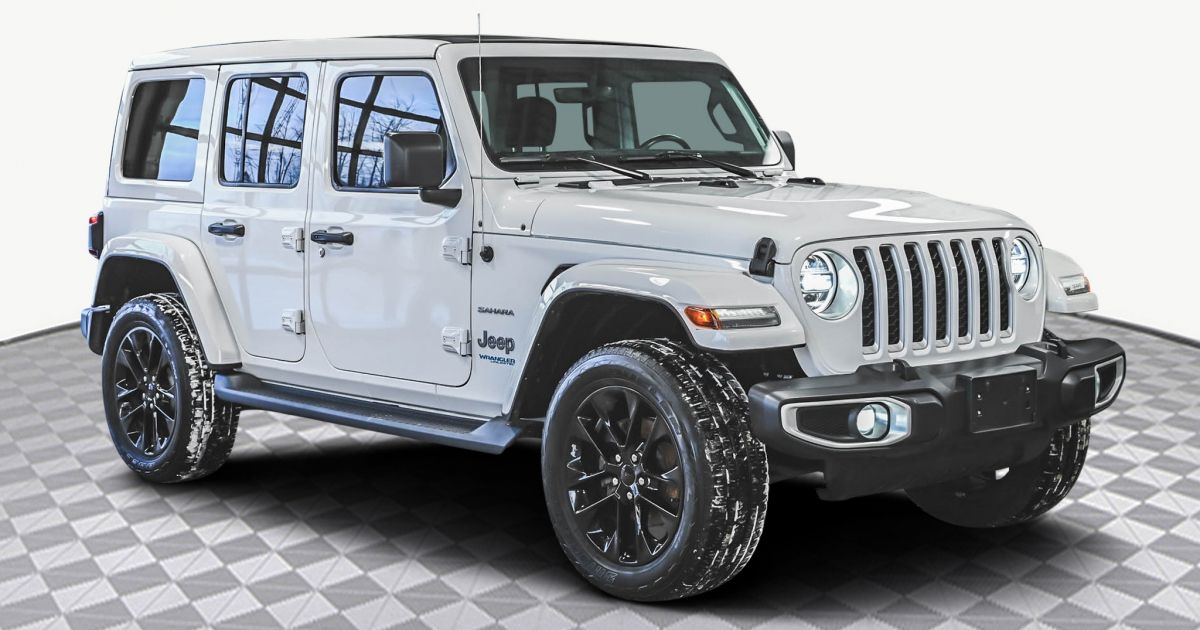 Jeep Wrangler 2021 4XE Unlimited Sahara 4X4 SKY ONE-TOUCH COLD WEATHE ...