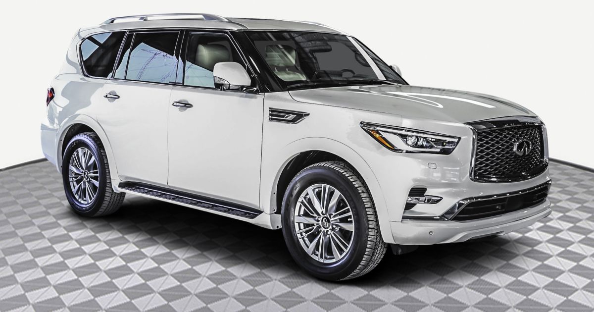 Used 2023 Infiniti QX80 LUXE AWD CUIR TOIT NAVIGATION DVD for sale at ...