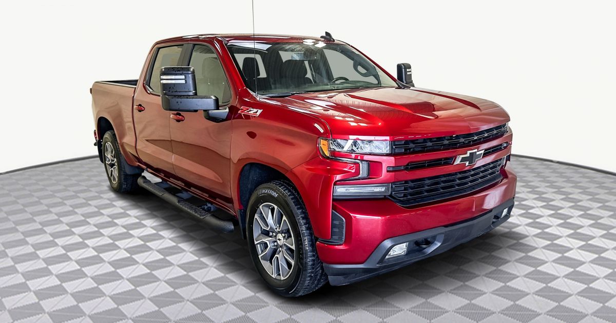 Used 2021 Chevrolet Silverado 1500 RST Crew-Cab 4x4 A/C Gr-Électrique ...