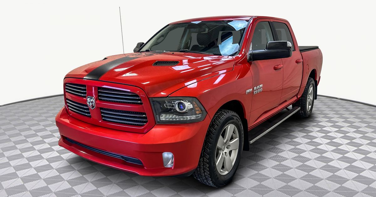 Dodge Ram 2016 Sport Crew-Cab 4x4 Mags Caméra Gr Électrique usagée et d ...