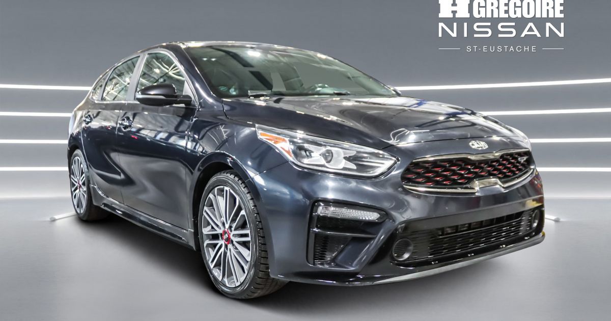 Kia Forte 5 Door 2020 GT , 201 HP -TURBO, TOIT OUVRANT, CUIR usagée et ...