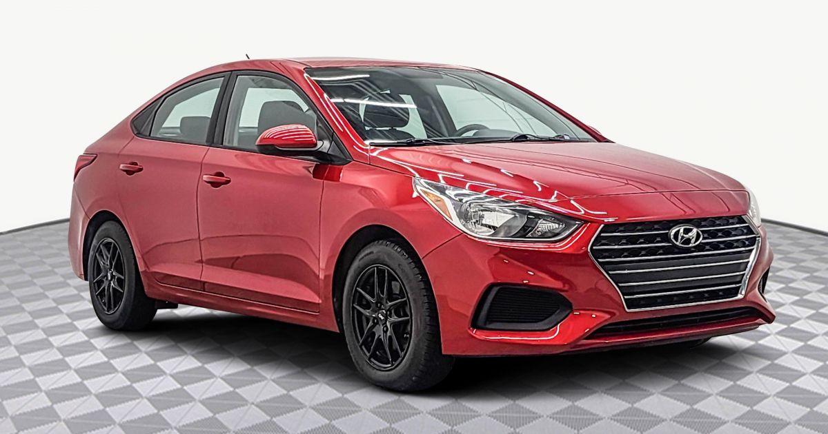 Hyundai Accent 2019 Preferred AUTOMATIQUE JAMAIS ACCIDENTÉ ! usagée et ...